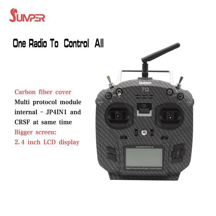 Jumper T12 Pro Hall Gimbal OpenTX Multi-Protocol Transmitter Internal ...