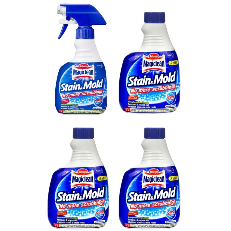 Kao Magiclean Stain & Mold Remover Trigger Refills, Home Appliances ...