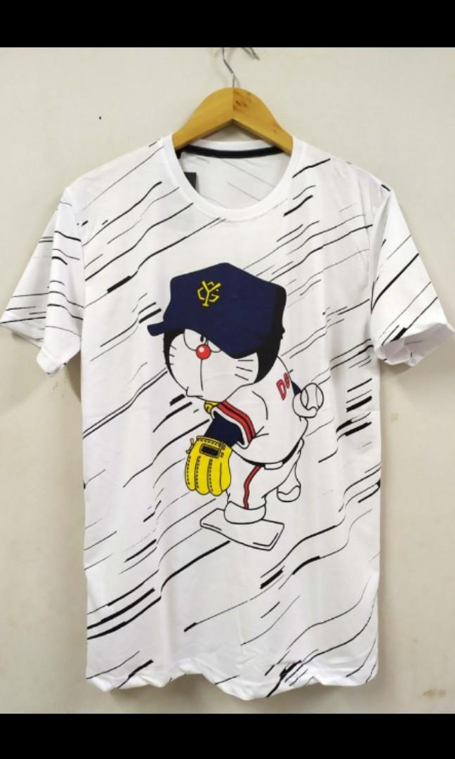 baju doraemon putih
