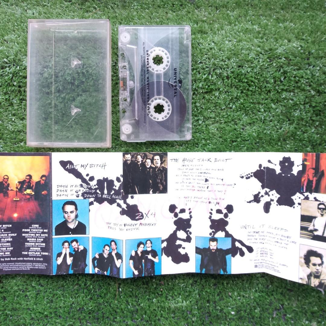 Kaset Metallica Load Cassette, Hobbies & Toys, Music & Media, CDs ...