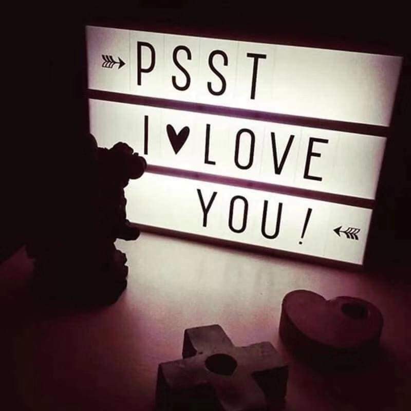 LED letter box, Hobbies & Toys, Stationary & Craft, Occasions & Party ...