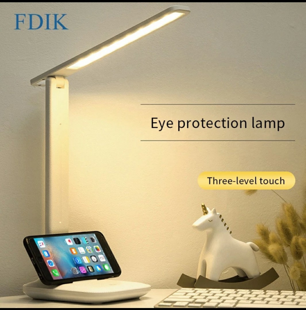 LED Study light rechargeable 3600mAh, Furniture & Home Living, Lighting ...