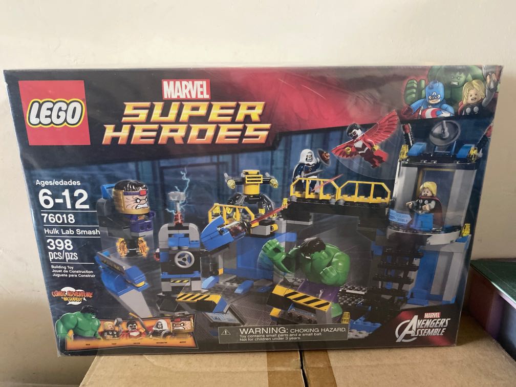Lego 76018 Hulk Lab Smash brand new, Hobbies & Toys, Toys & Games on ...