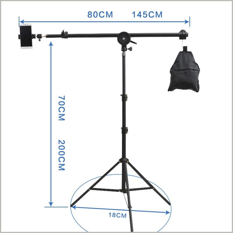 light stand boom arm phone stand set, Mobile Phones & Gadgets, Mobile ...