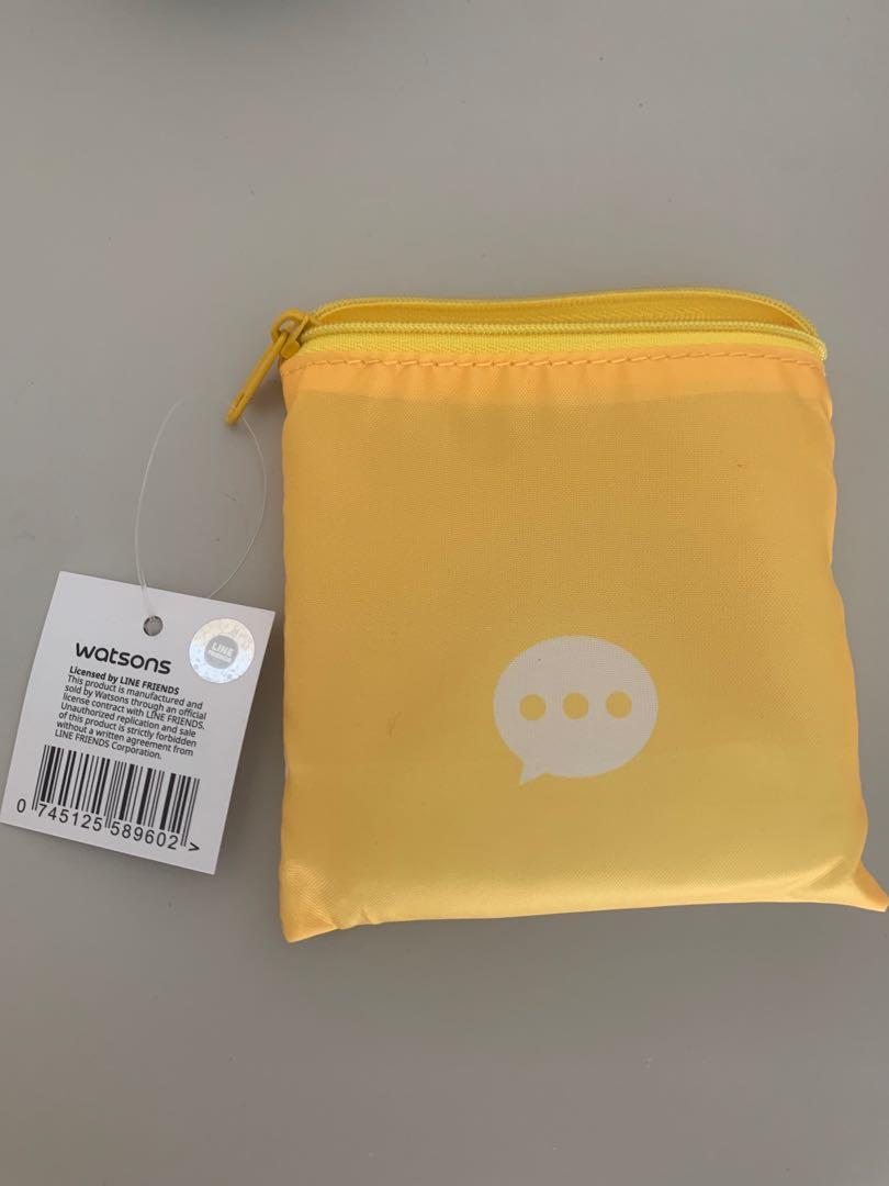 Line friends Recycling bag from Watsons, Everything Else on Carousell