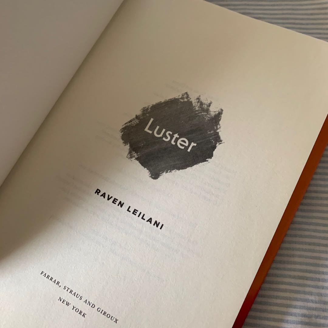 Luster by Raven Leilani, Hobbies & Toys, Books & Magazines, Religion ...