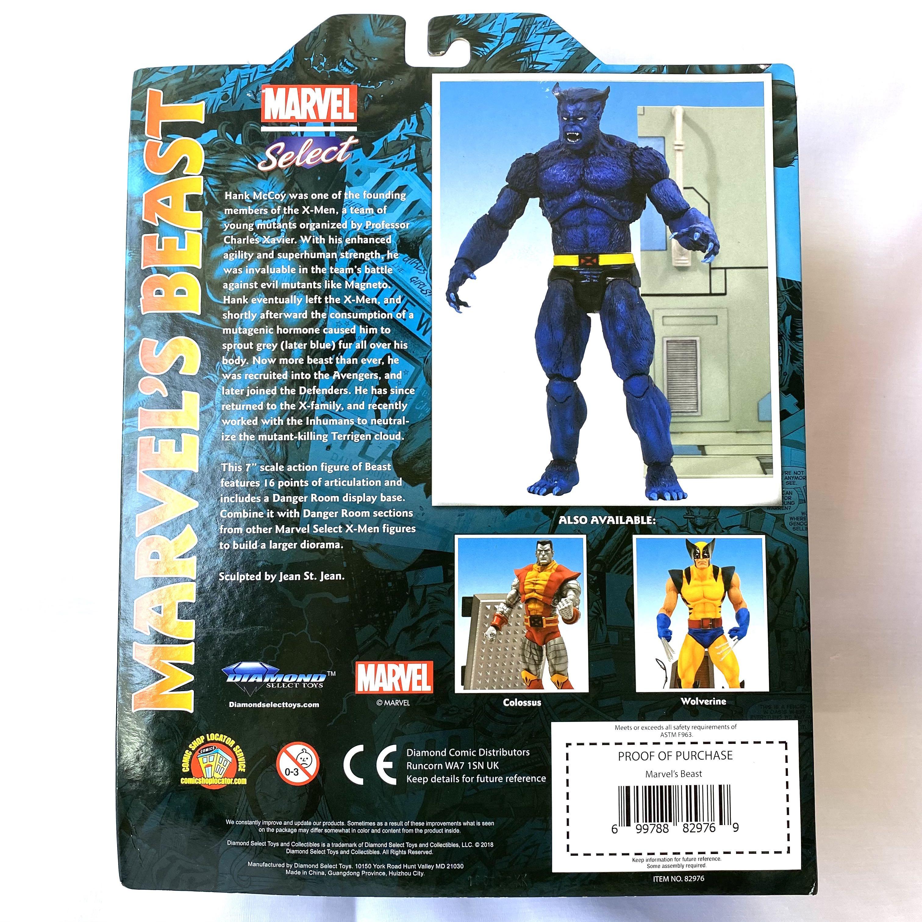 Marvel Select Beast X-Men, Hobbies & Toys, Toys & Games on Carousell
