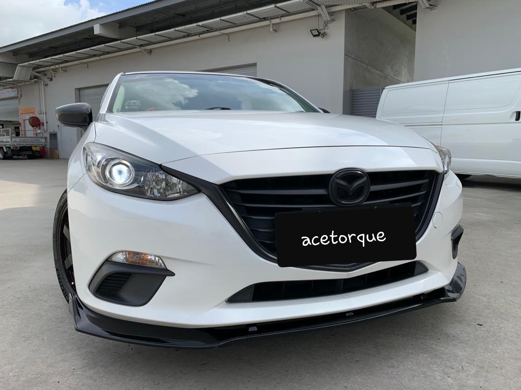 Mazda 3 Full Bodykit Lower Lips, Car Accessories, Accessories on Carousell