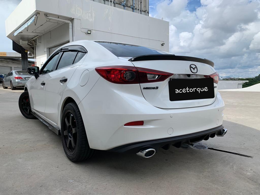 Mazda 3 Full Bodykit Lower Lips, Car Accessories, Accessories on Carousell