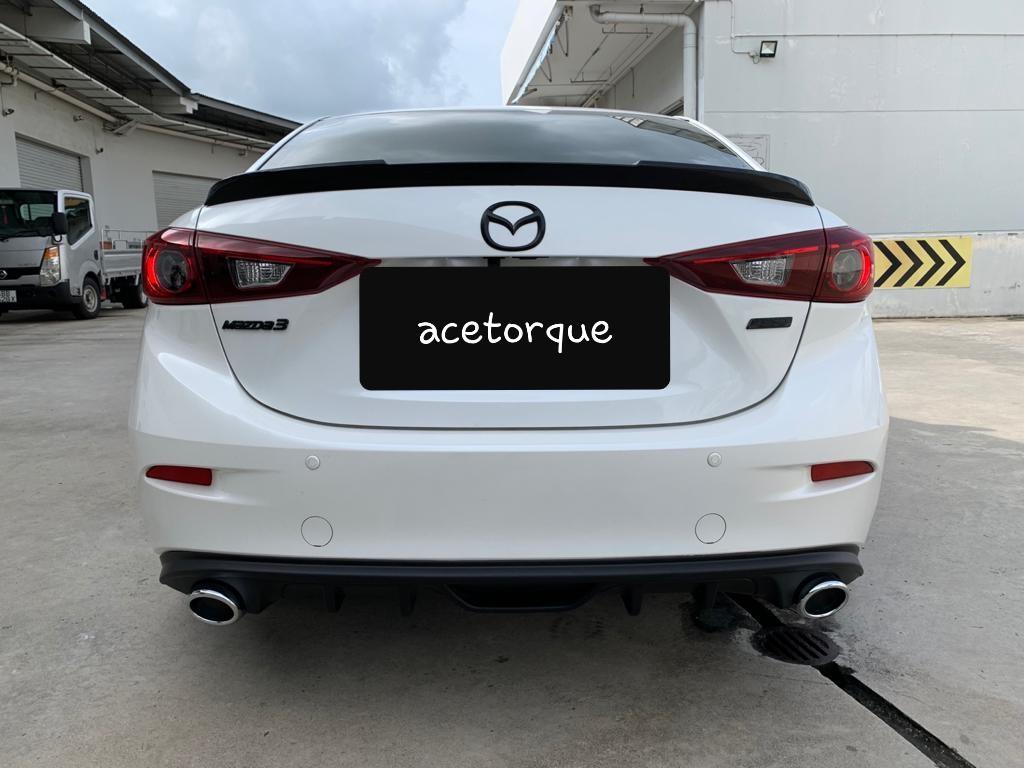 Mazda 3 Full Bodykit Lower Lips, Car Accessories, Accessories on Carousell