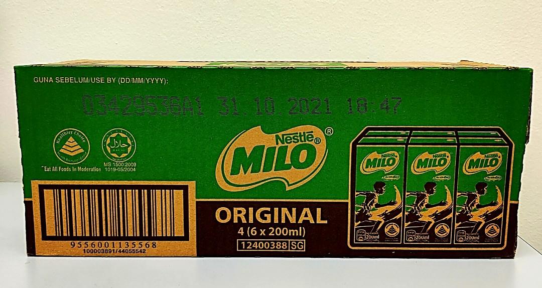 Milo UHT Chocolate Malt 24/Pkt/Ctn, Food & Drinks, Beverages on Carousell