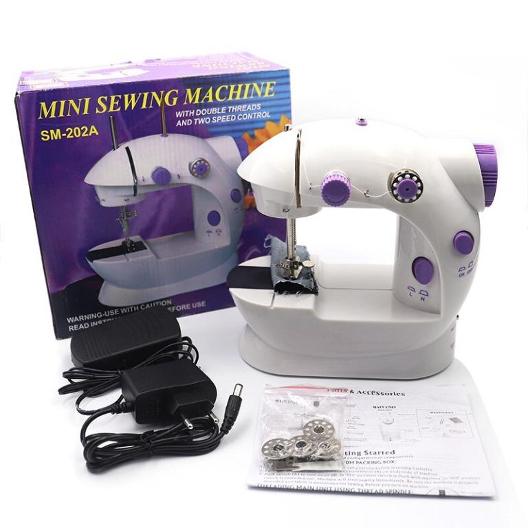 Mini Size Portable Sewing Machine Model SM-202A Mini Sewing Machine ...