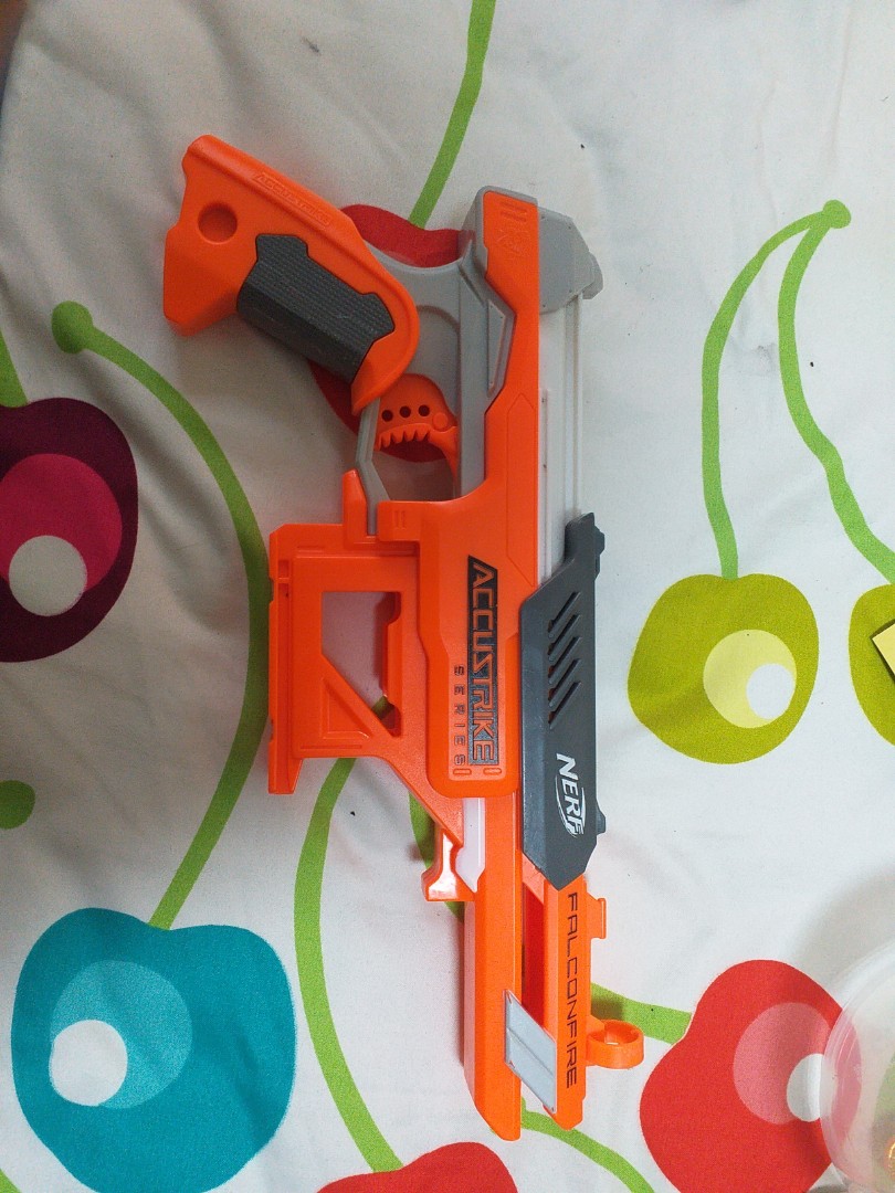 Nerf Accustrike Falcon Fire, Hobbies & Toys, Toys & Games on Carousell