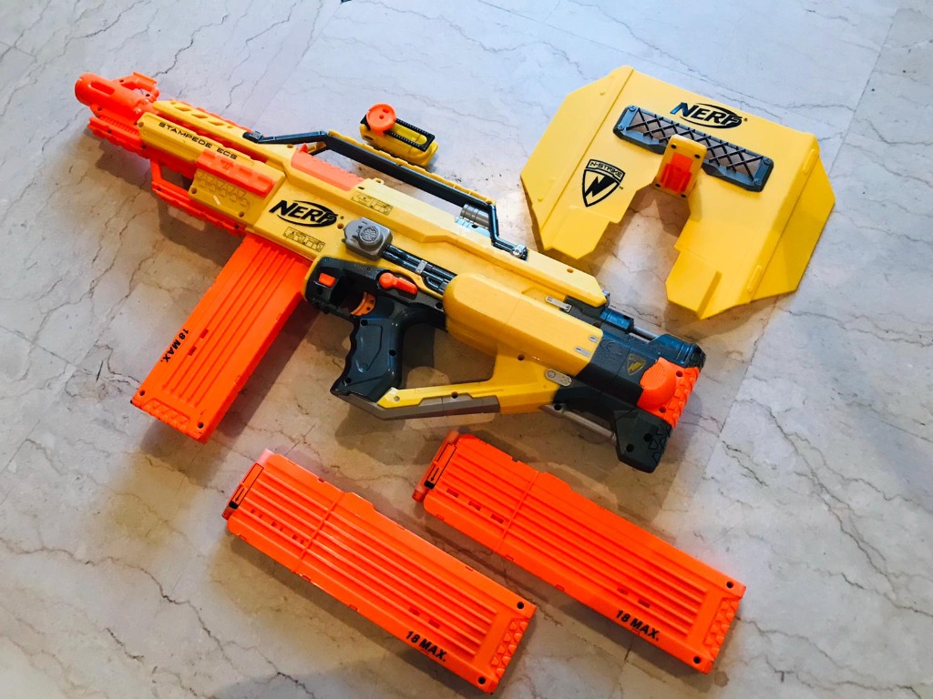 Nerf Stampede ECS, Hobbies & Toys, Toys & Games on Carousell
