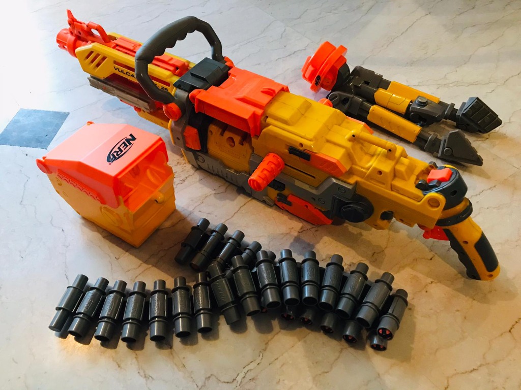 Nerf Vulcan EBF-25, Hobbies & Toys, Toys & Games on Carousell
