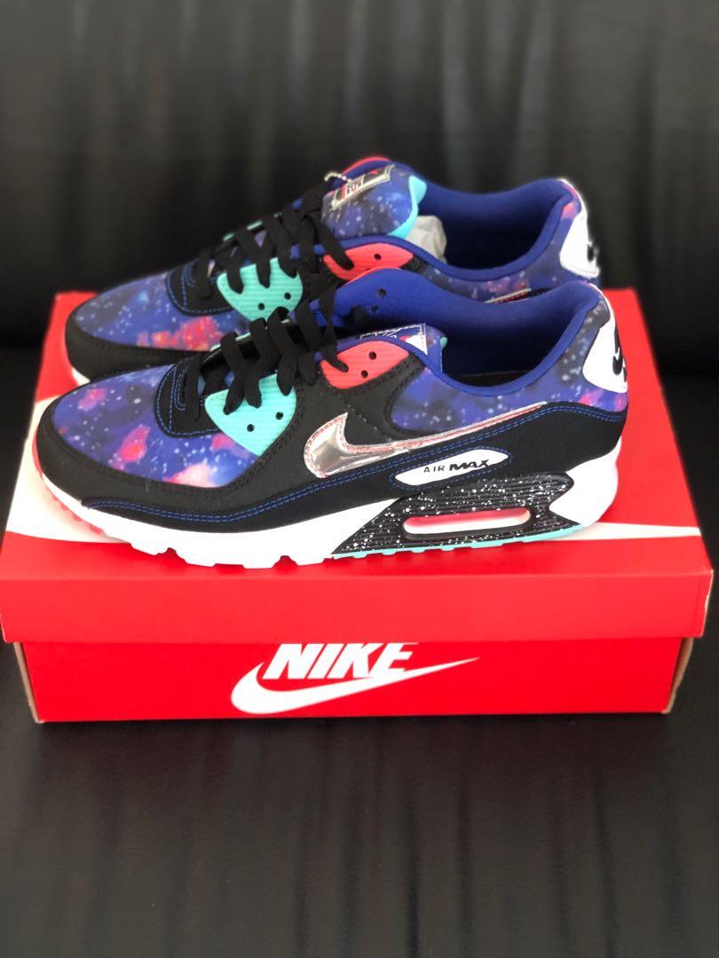 Nike Airmx 90 Galaxy, Men's Fashion, Footwear, Sneakers on Carousell