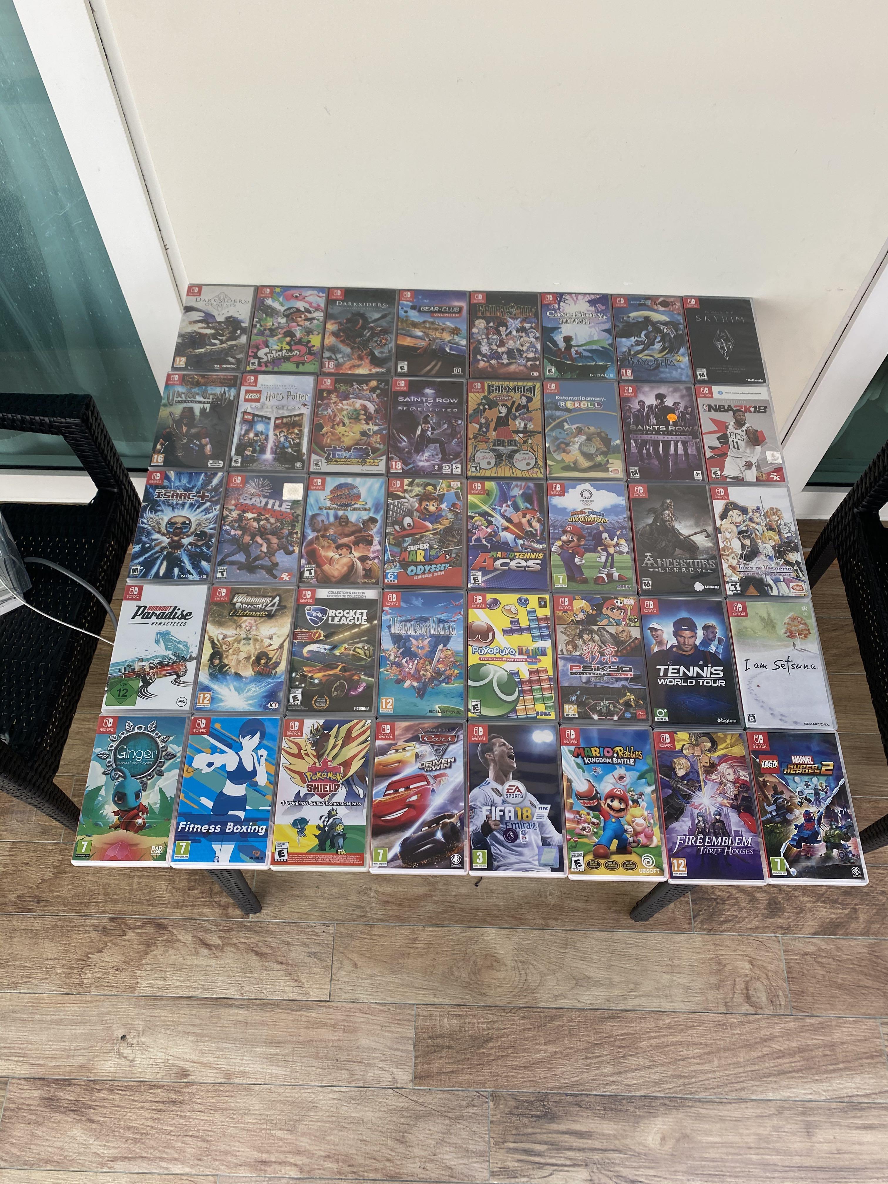 Nintendo Switch games collection, Video Gaming, Video Games, Nintendo ...