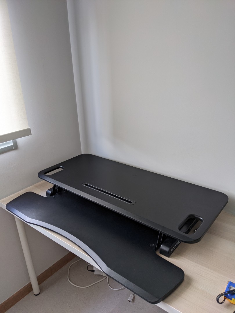 Omnidesk Switch Standing Desk Converter, Furniture & Home Living ...