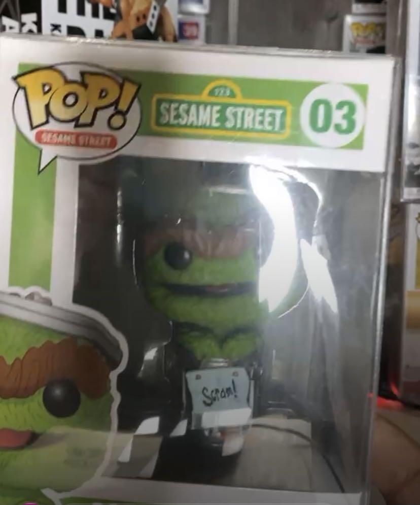 Sesame Street Oscar the grouch funko pop vaulted, Hobbies & Toys, Toys ...