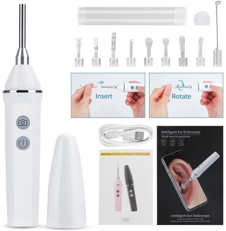 Otoscope,microscope digital usb camera,Ear Endoscope,Ear Cleaner Camera ...