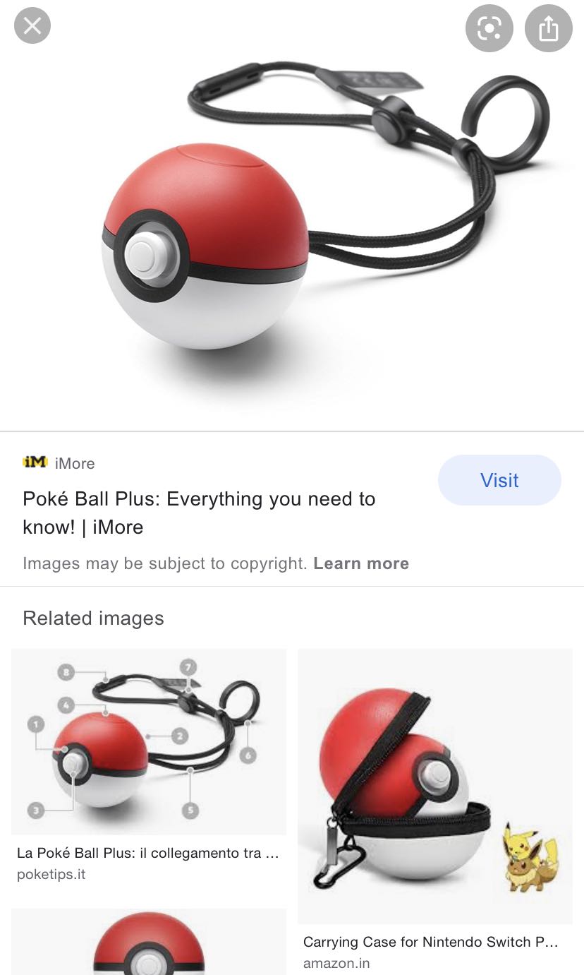 Pokeball Plus, Toys & Games, Video Gaming, Gaming Accessories on Carousell