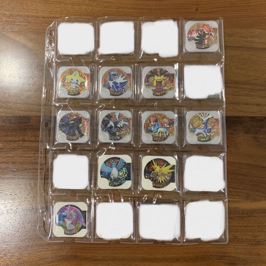 Pokemon tretta BS 01 Stack A: Ultimate Mewtwo, Lugia, Celebi, Groudon ...