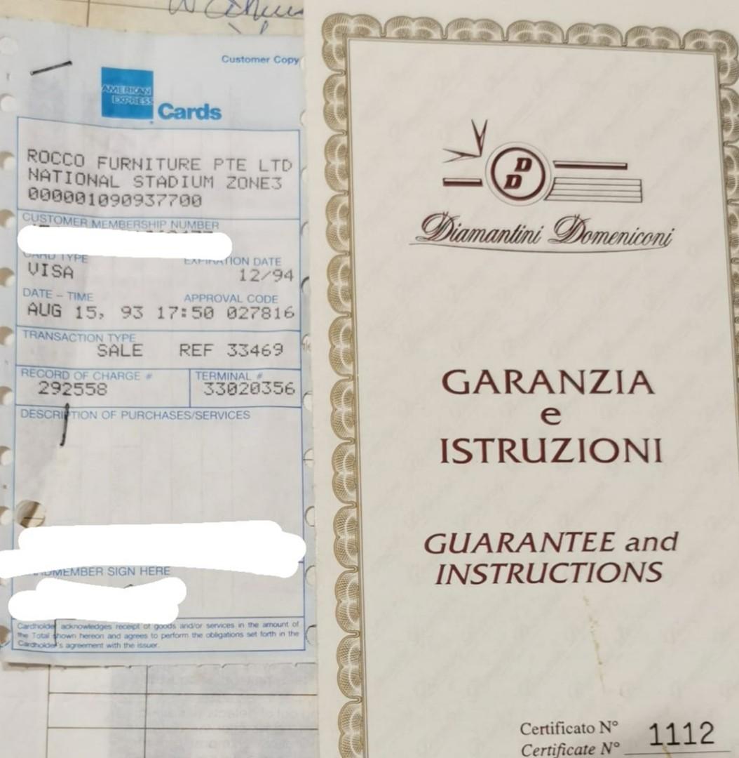 Rare antique diamantini & domeniconi Italy made grandfather clock ...