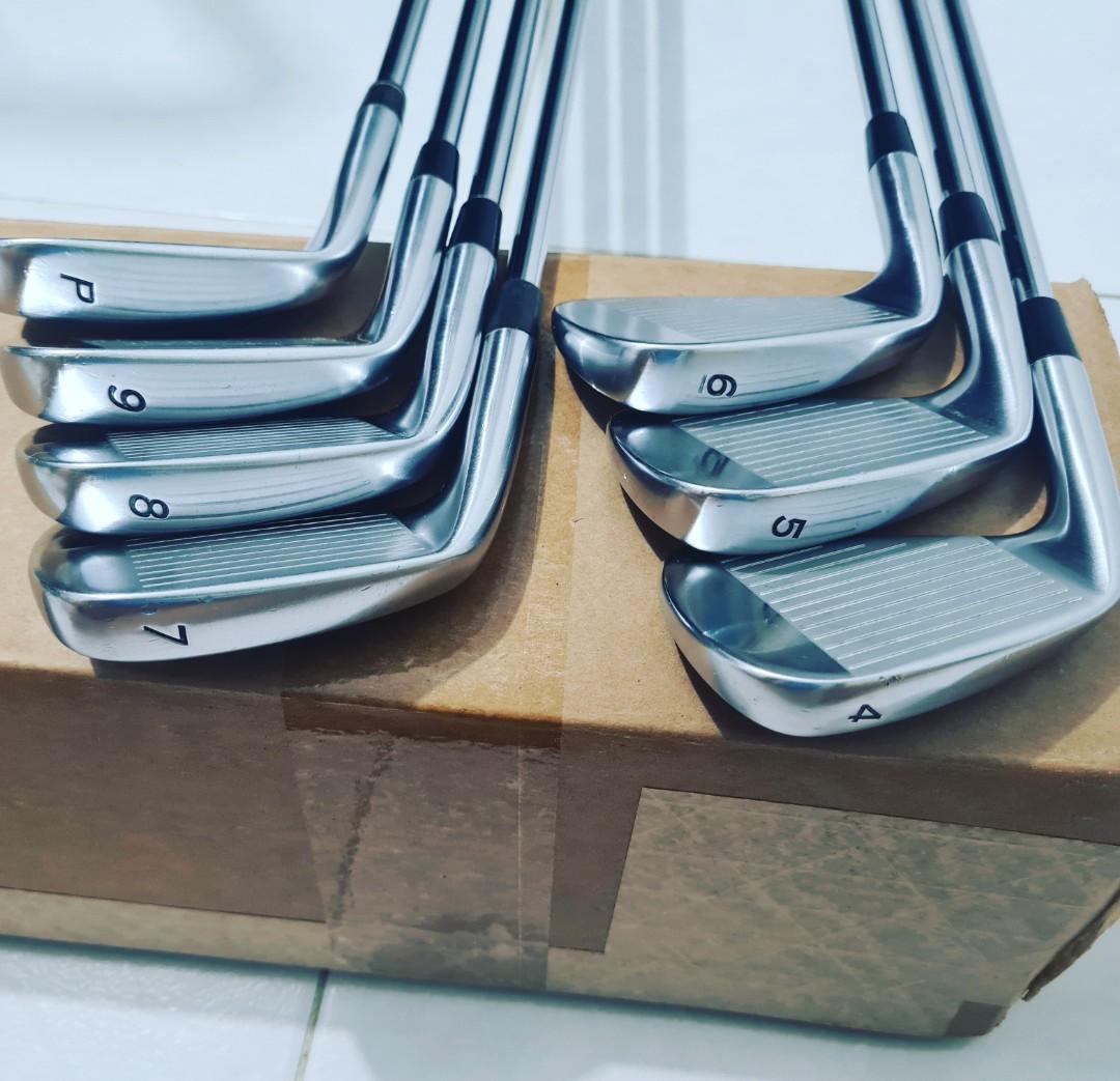 Rare Taylormade MC full set iron forged 4-P, Sports Equipment, Sports ...