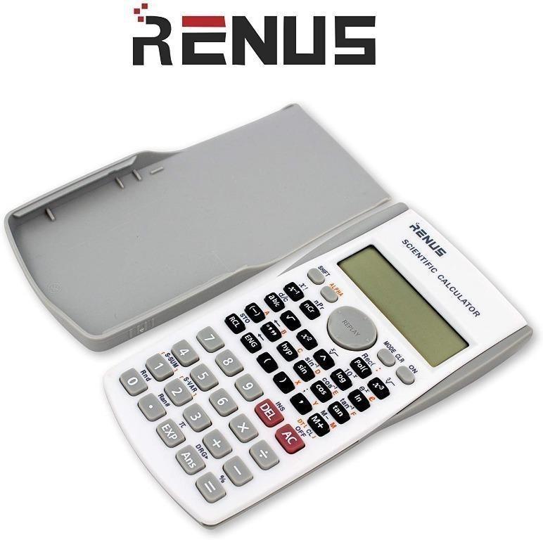 RENUS 2-Line Engineering Scientific Calculator Function Calculator for ...