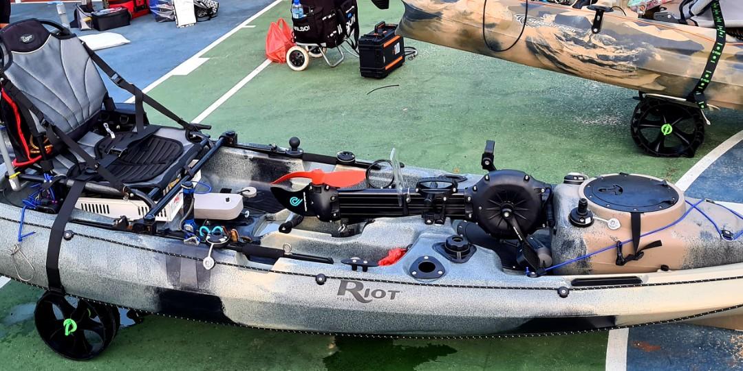 RIOT Mako 12 fishing kayak., Sports Equipment, Fishing on Carousell