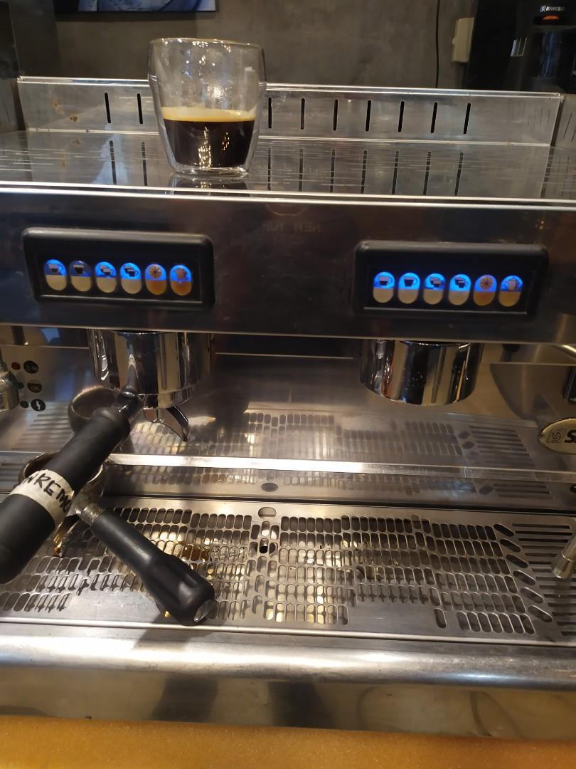 Sab Italy 2 group espresso machine, TV & Home Appliances, Kitchen ...