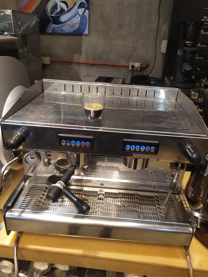 Sab Italy 2 group espresso machine, TV & Home Appliances, Kitchen ...