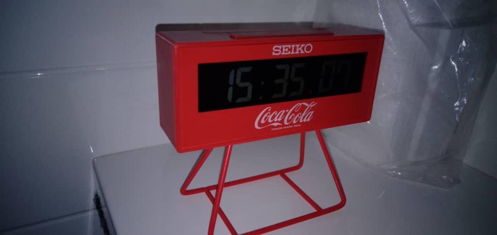 SEIKO Digital Alarm Clock Coca-Cola Limited Edition, Men's Fashion ...