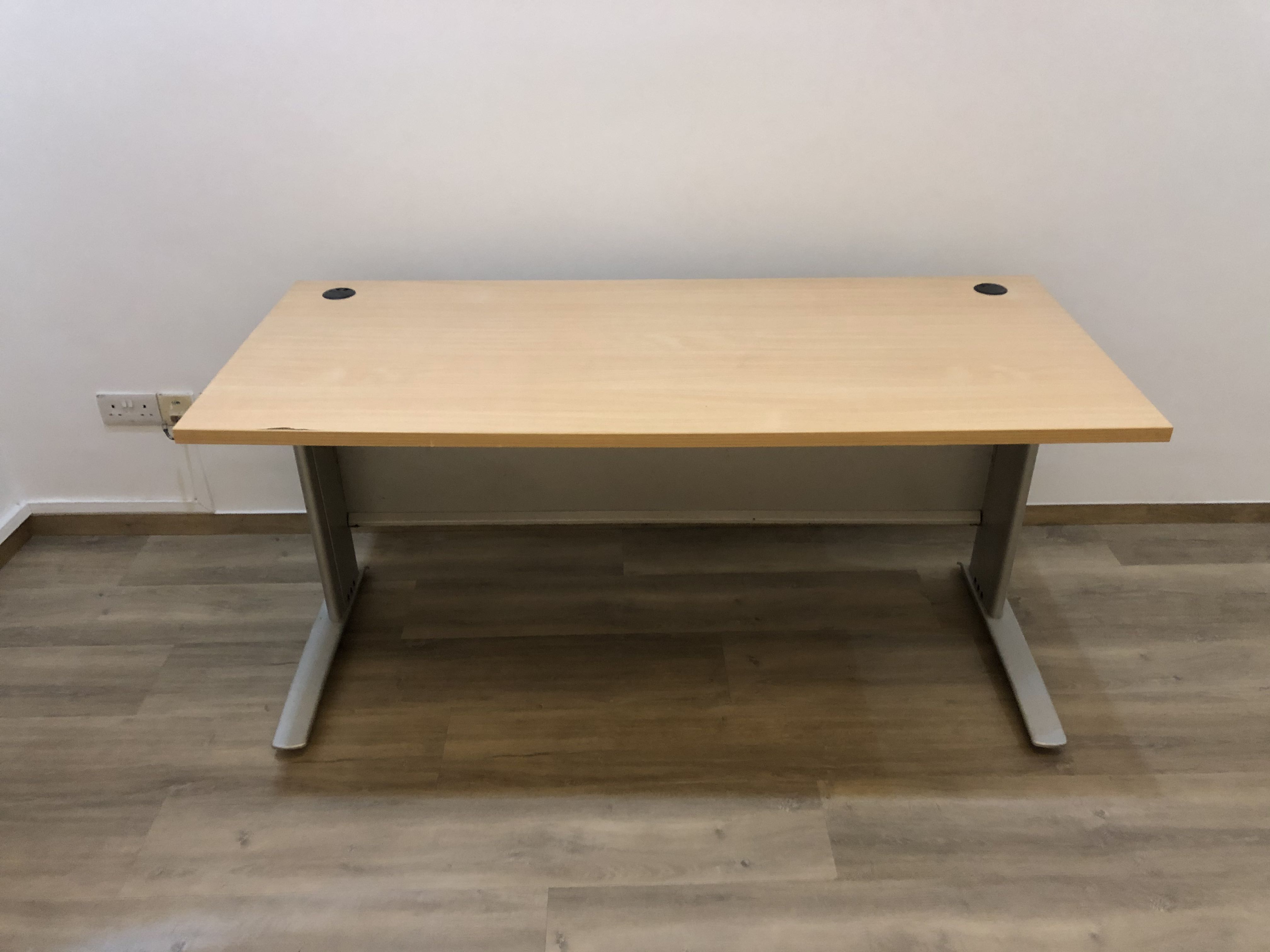 Study table + 02 side small cabinets, Furniture & Home Living ...