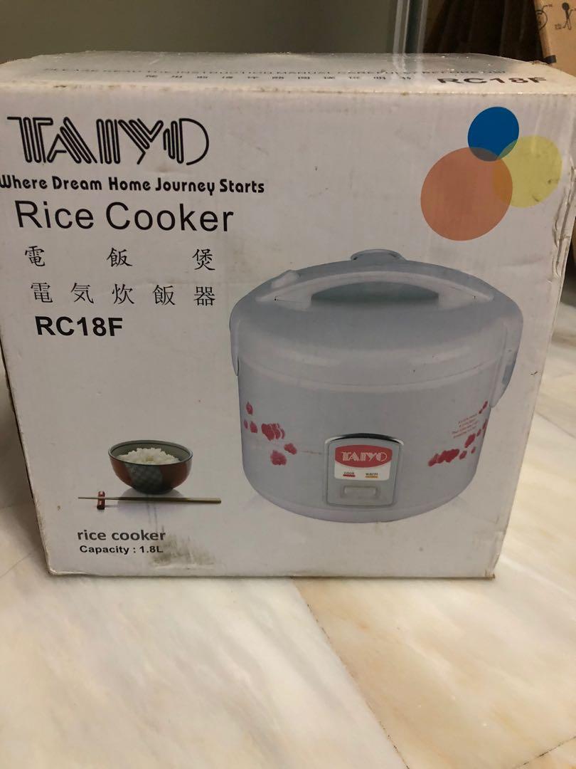 Taiyo rice cooker, TV & Home Appliances, Kitchen Appliances, Cookers on ...