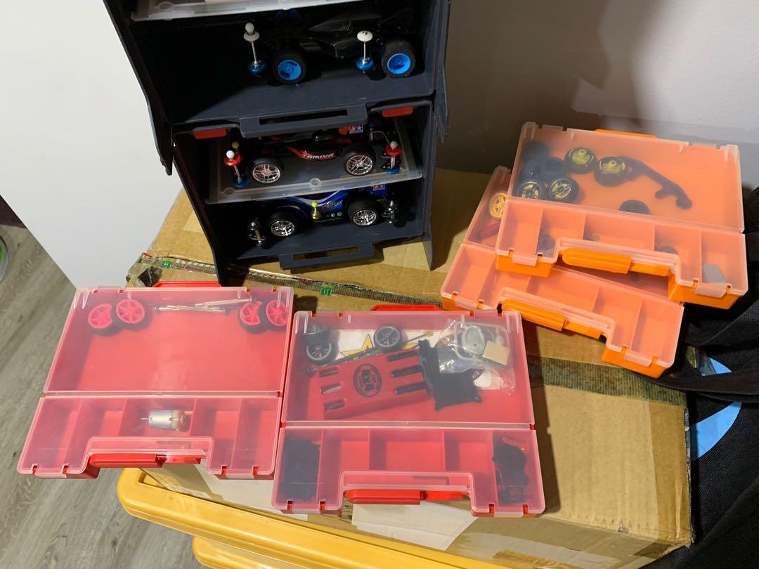 Tamiya portable pit box., Hobbies & Toys, Toys & Games on Carousell