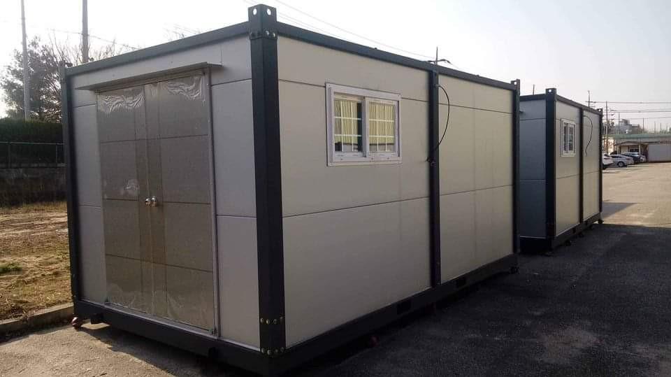 TRAILER CONTAINER VAN / MOBILE CONTAINER VAN / BARRACKS / OFFICE ...