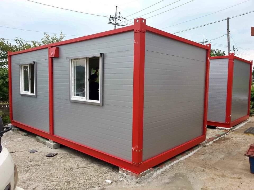 TRAILER CONTAINER VAN / MOBILE CONTAINER VAN / BARRACKS / OFFICE ...