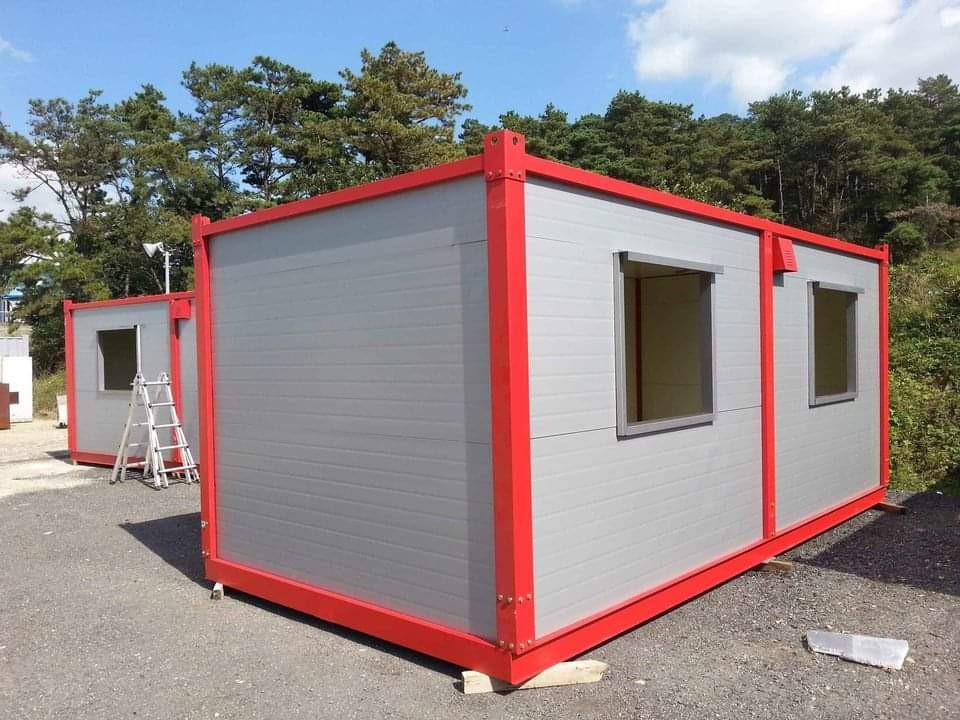 TRAILER VAN / MOBILE CONTAINER VAN / BARRACKS / OFFICE / HOUSE ...