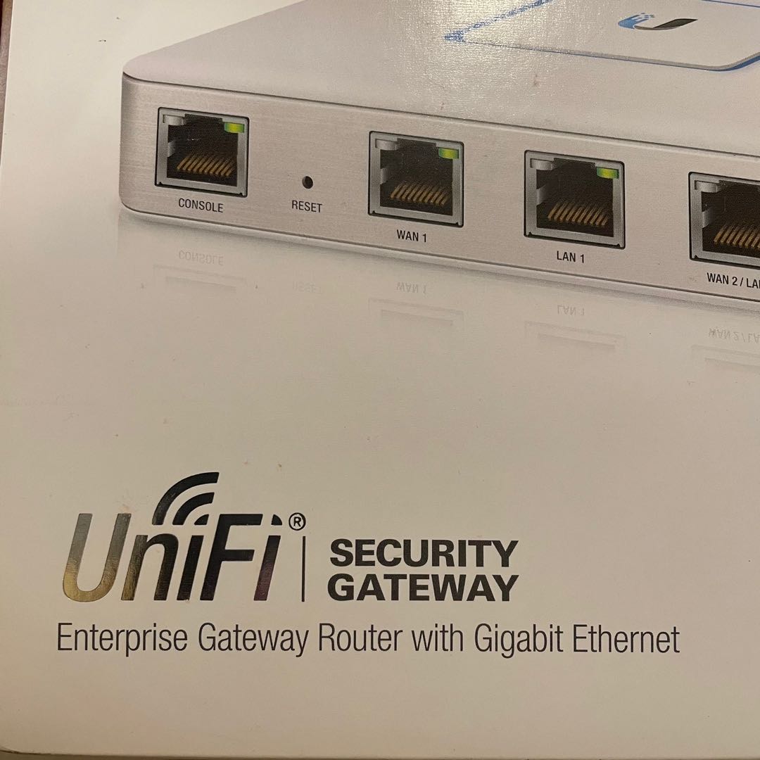 Ubiquiti Unifi Security Gateway Model USG - Enterprise Gateway Router ...