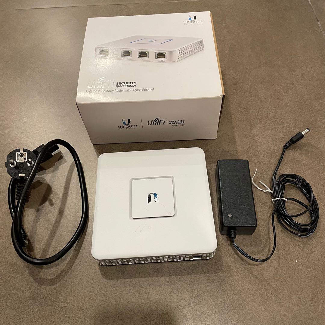 Ubiquiti Unifi Security Gateway Model USG - Enterprise Gateway Router ...