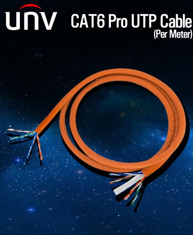UNV CAT6 Pro UTP Cable(Per Cable), Furniture & Home Living, Security ...
