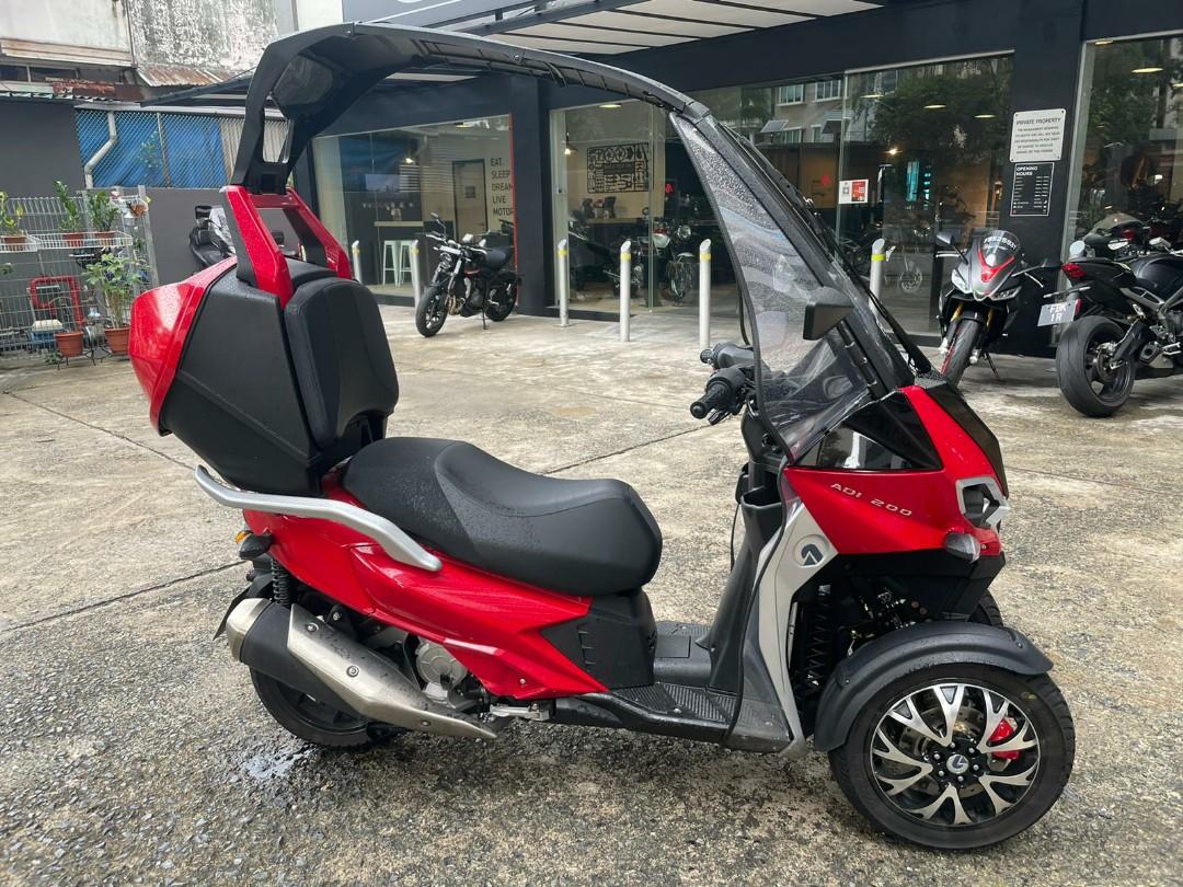 USED adiva AD1 200, Motorcycles, Motorcycles for Sale, Class 2B on ...