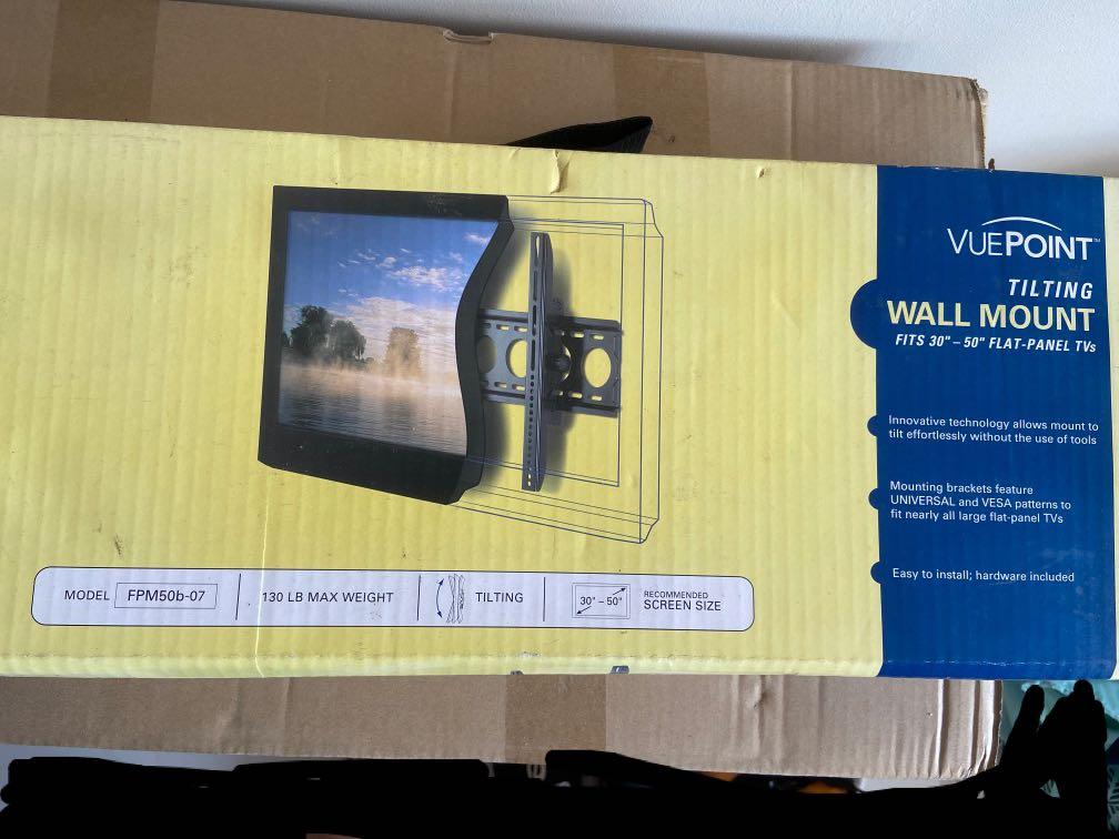 Vue Point Wall mount rack, TV & Home Appliances, TV & Entertainment, TV ...