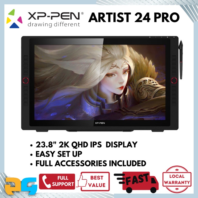 XP Pen Artist 24 Pro Drawing Tablet with Display, Computers & Tech ...
