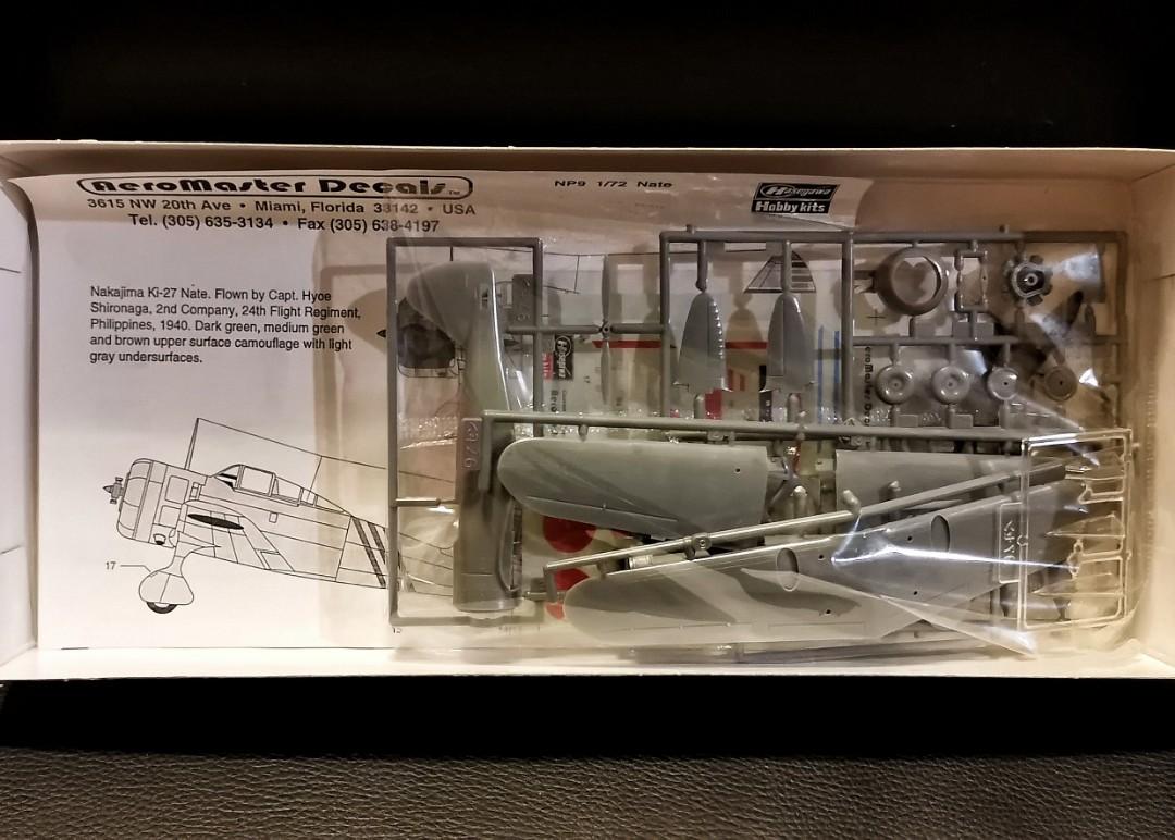 1/72 Ki-27 Type97 Fighter (NATE) 九七式戰鬥機 WWII Japan Army Main Fighter 二戰 ...