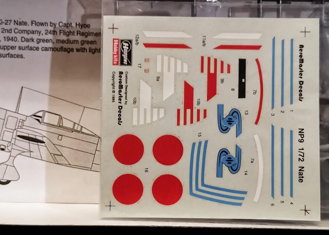 1/72 Ki-27 Type97 Fighter (NATE) 九七式戰鬥機 WWII Japan Army Main Fighter 二戰 ...