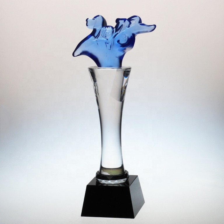 88 Liu Li Hand Crafted Crystal Trophy | Trophy Supplier Malaysia ...
