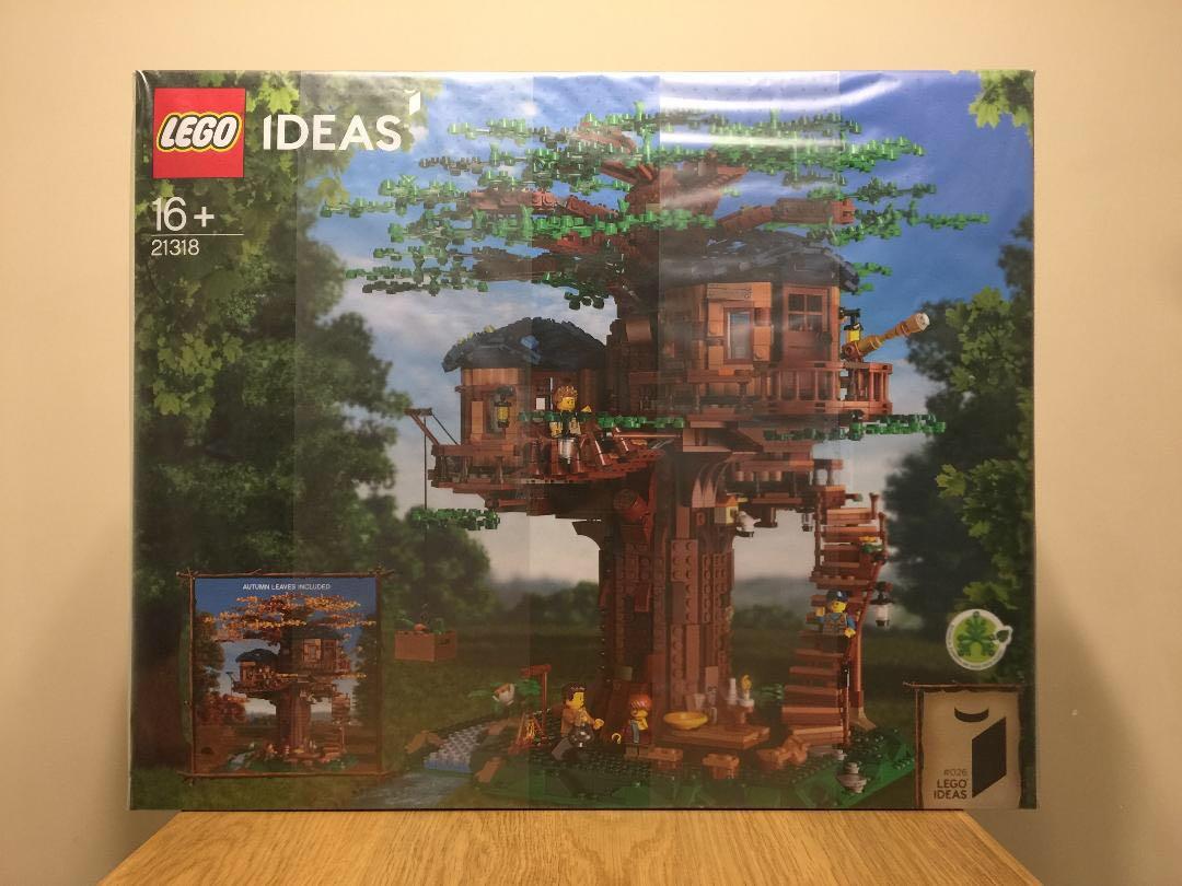 全新靚盒 LEGO 21318 - Tree House (Ideas系列，與21322、21324、21326、21337、21349同一 ...