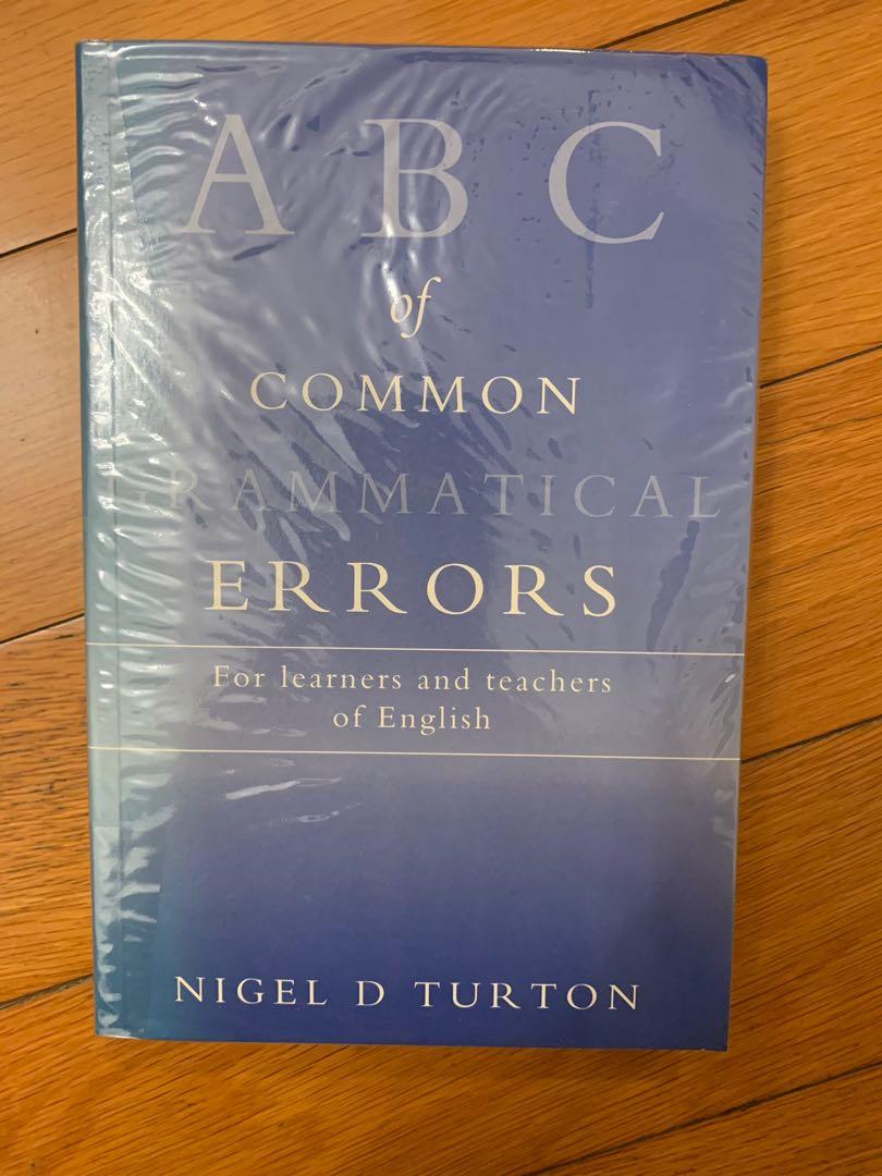 ABC of common grammatical errors, 興趣及遊戲, 書本 & 文具, 書本及雜誌 - 補充練習 - Carousell